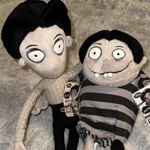 Disney | Toys | Disney Frankenweenie Victor And Edgar E Gore Plush ...